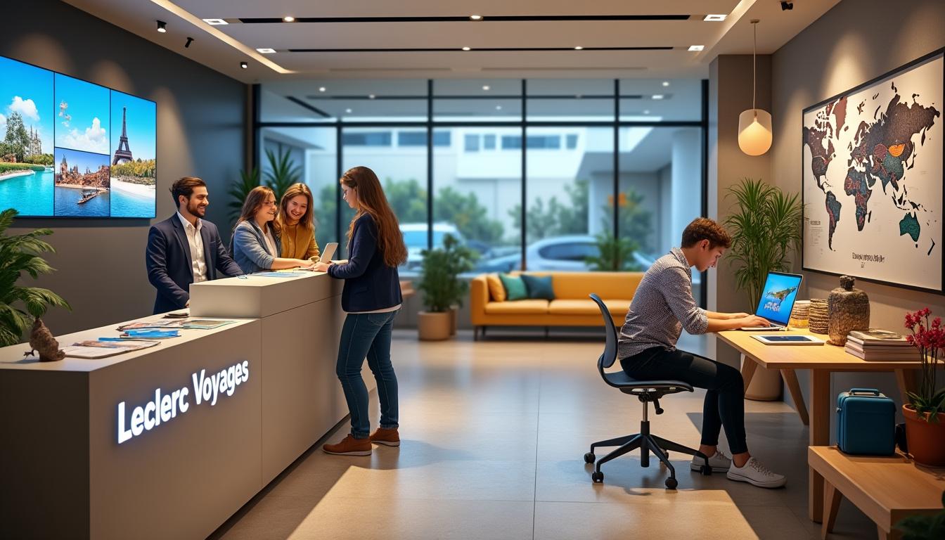 Leclerc Voyages : Réservez votre séjour facilement en agence ou en ligne